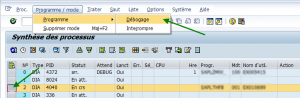 Debug code executed in update task with infinite loop. - SAP-TIPS