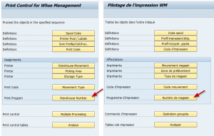 WM: Define print program for warehouse number - SAP-TIPS